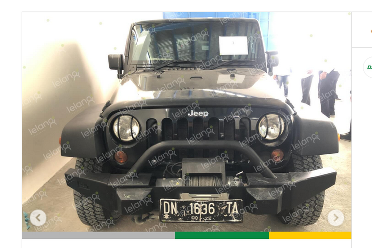 DJKN Lelang Mobil, Ada Jeep dan Pajero Limit Rp 171 Juta, Ini Caranya