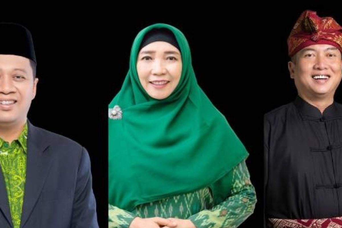 3 Calon Gubernur NTB, dari Politisi, Dosen, hingga Mantan Diplomat