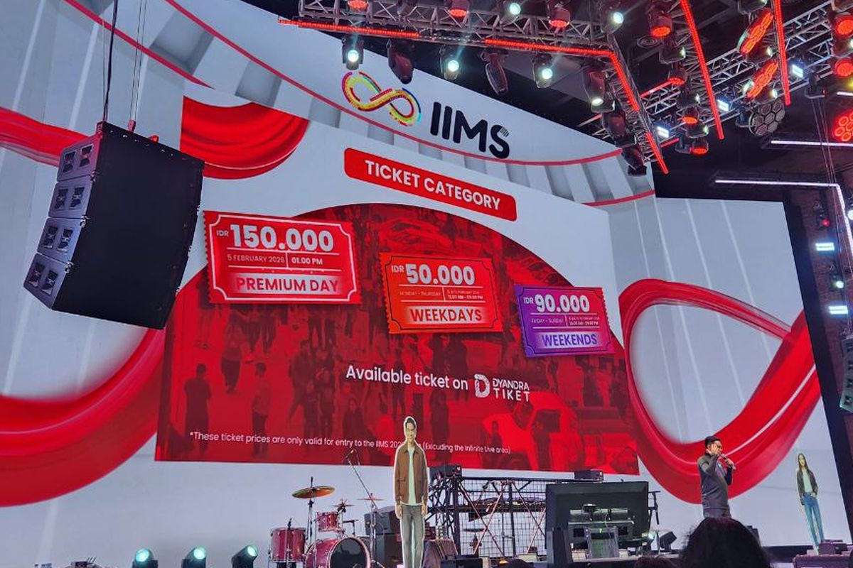 Tiket IIMS 2026: Pilihan dan Harga Terbaru untuk Pengunjung