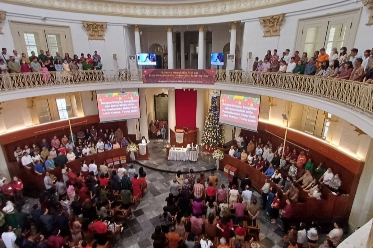 Jadwal Ibadah Natal 2024 di GPIB Immanuel