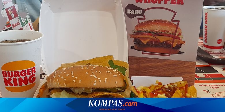 Sajian Baru Burger King Pakai Saus Cabai Meksiko Heinz, Bagaimana Rasanya?