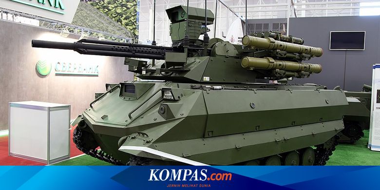 Tentara Rusia Segera Operasikan Robot Tank, Namanya Uran-9