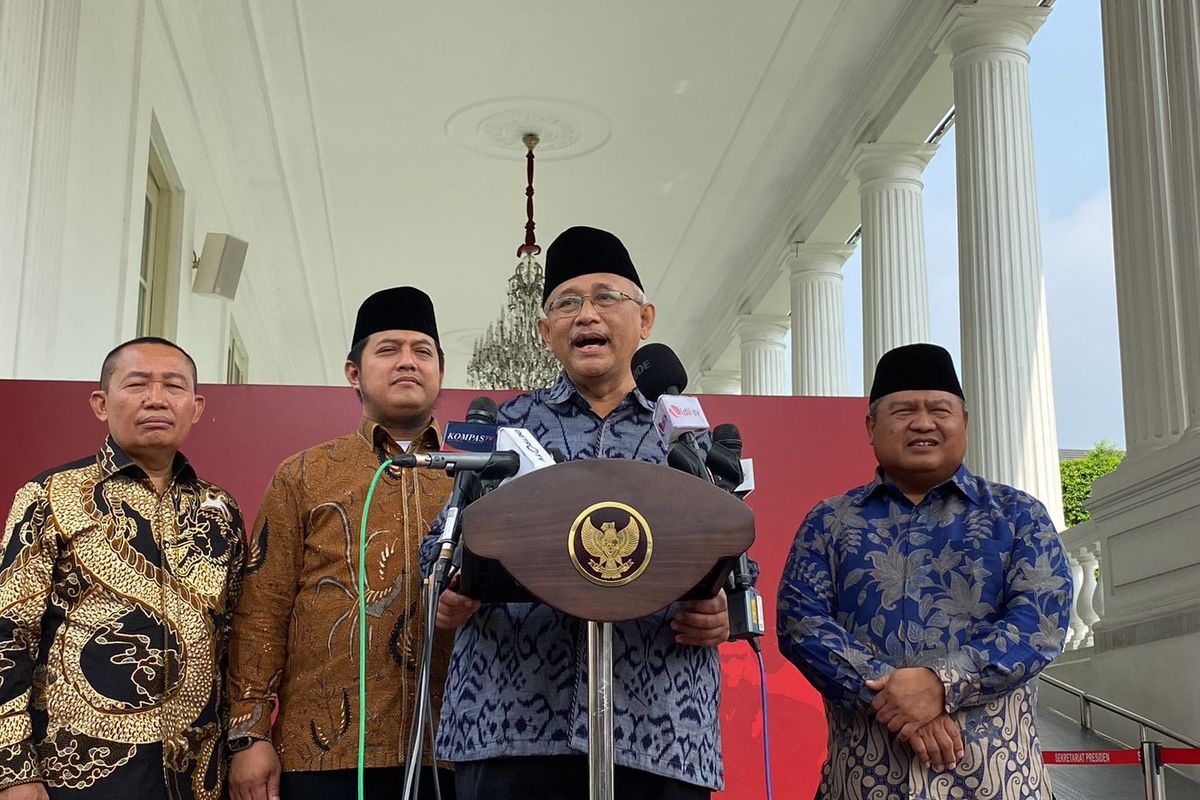 LDII Temui Jokowi di Istana Lapor Hasil Rakernas, Mengaku Tak Bahas Tambang