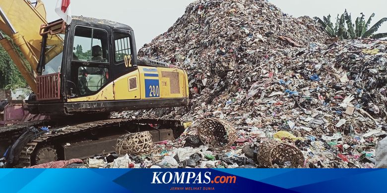 Imbas Kebakaran TPA Sarimukti, Sampah di TPS Kabupaten Bandung Menggunung