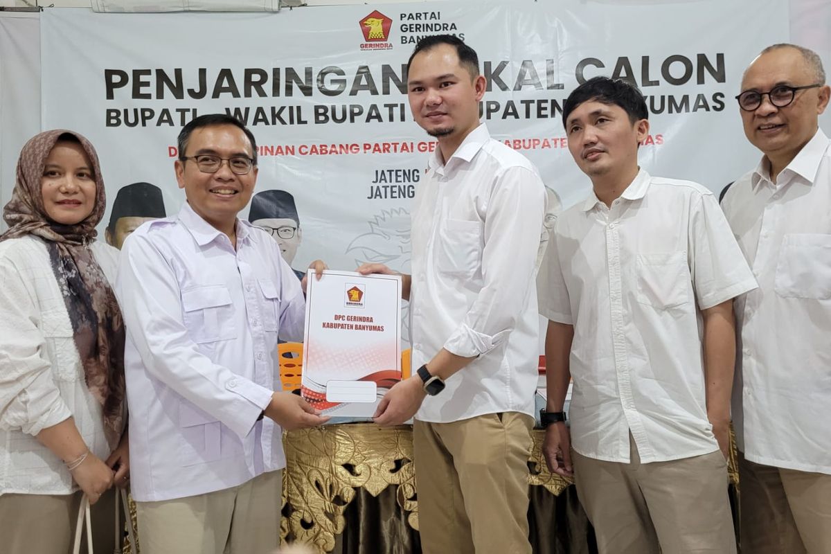 Kader Gerindra Banyumas Rachmat Imanda Pastikan Daftar Bakal Calon Bupati