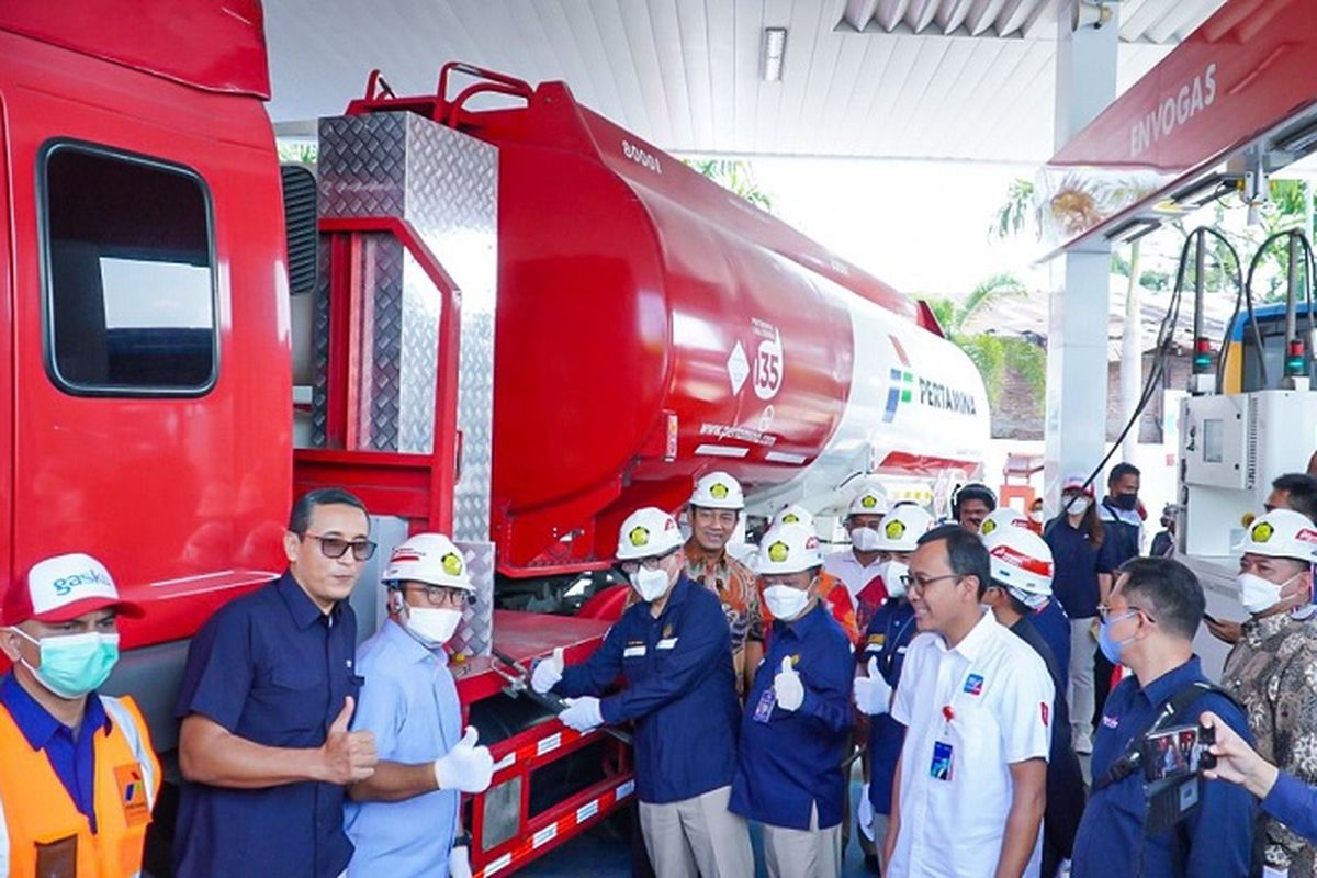 Sejarah CNG di Indonesia, Pengganti Solar