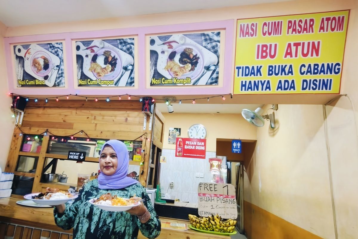 3 Generasi Penjaga Rasa, Kisah Nasi Cumi Ibu Atun di Pasar Atom Surabaya