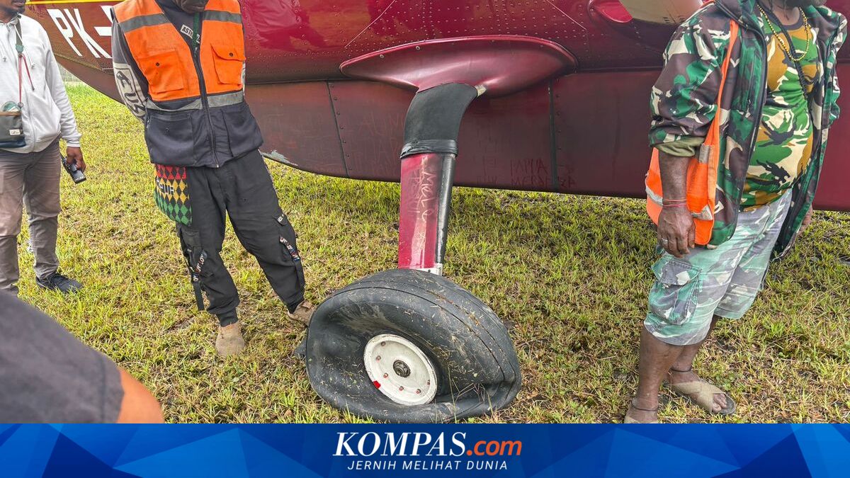 Ban Kanan Pecah, Pesawat Alda Air Tergelincir ke Luar Runway Bandara ...