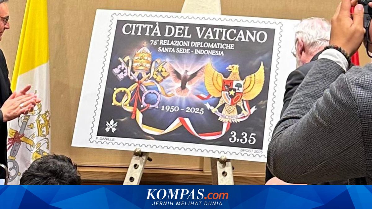 Perangko Baru Vatikan–Indonesia Diluncurkan untuk Peringati 75 Tahun ...