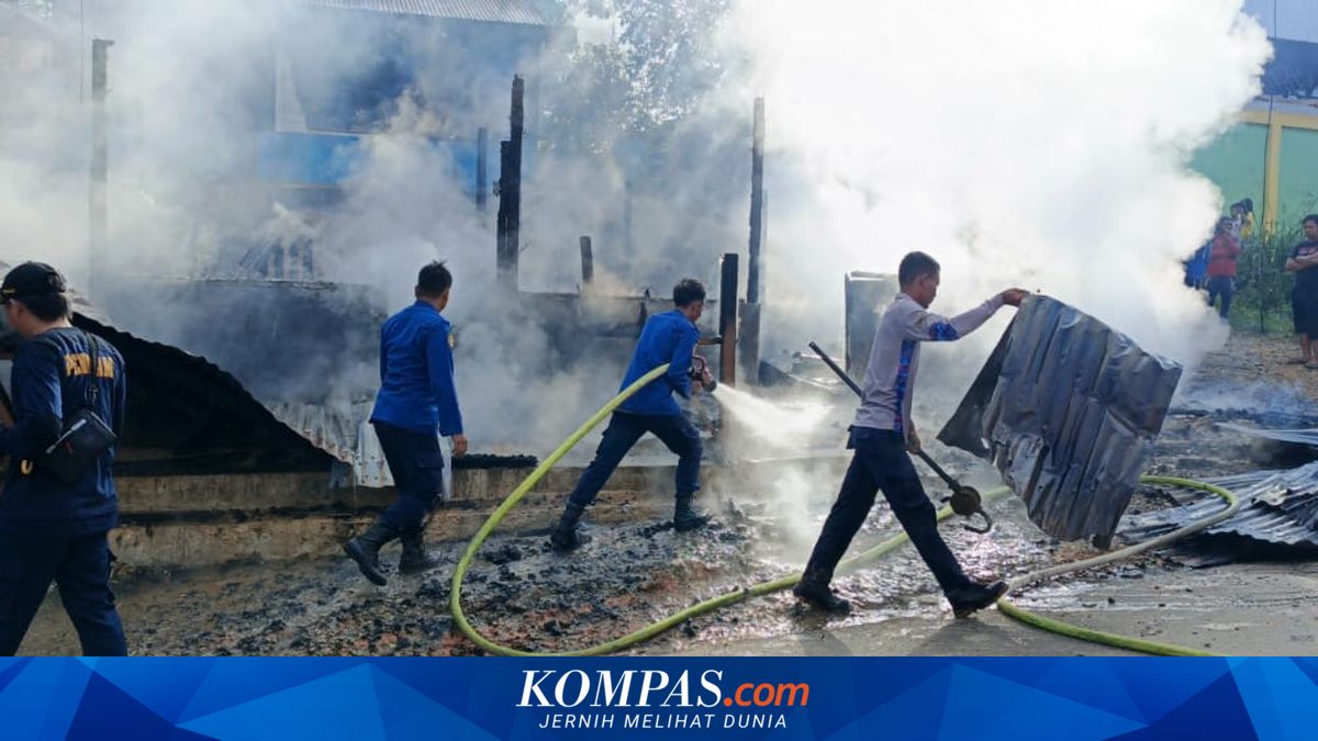 Sebuah Kios BBM di Desa Sanur Ludes Terbakar, Penyebab Masih Misteri