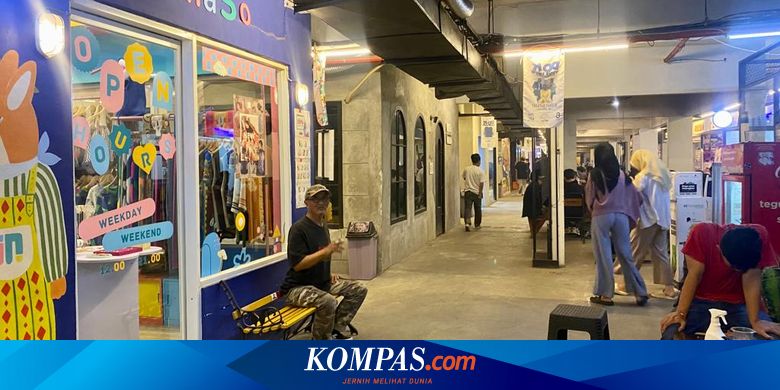 Main ke The Hallway Space Bandung, Asyiknya Nongkrong di Pasar