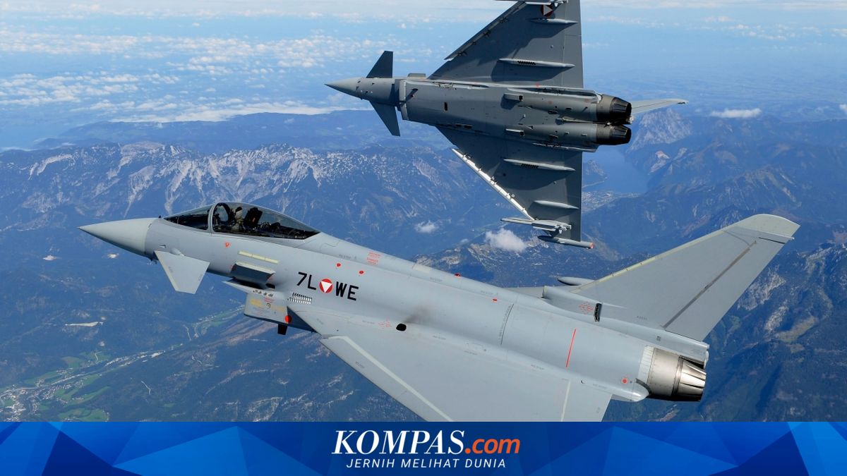Jerman Setuju Kirim 40 Jet Tempur Eurofighter Typhoon ke Turkiye