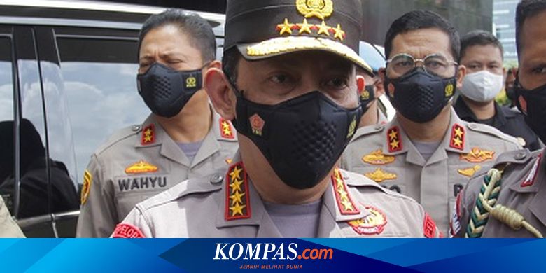 Kapolri Mutasi 25 Pati dan Pamen, Ini Daftar Lengkapnya...