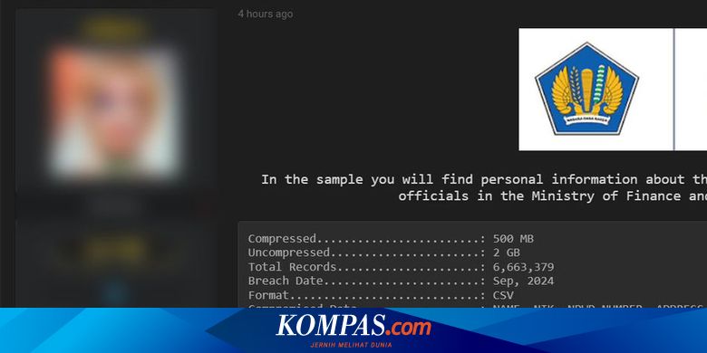 Peretas Bjorka Bocorkan Data 6 Juta Wajib Pajak, Pakar: Datanya Valid