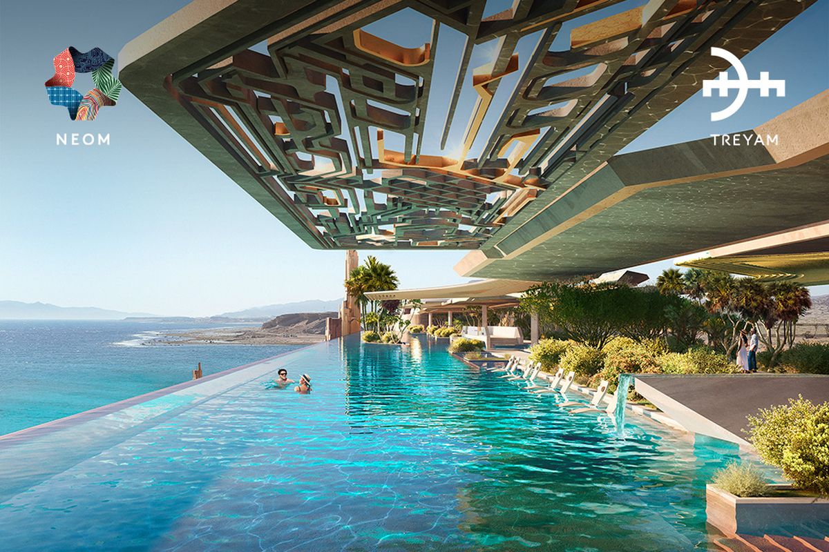 Arab Saudi Bangun Kolam Renang Terpanjang di Dunia, Digantung 36 Meter ...