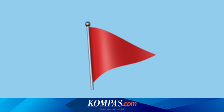 Arti Emoji Bendera Merah yang Ramai di Twitter