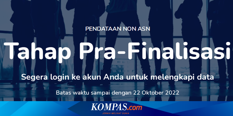 Link dan Cara Cek Hasil Prafinalisasi Pendataan Tenaga non-ASN 2022