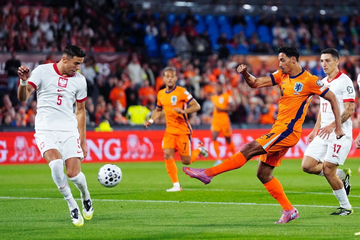 Hasil Belanda Vs Polandia 1-1, Matty Cash Buat De Oranje Gagal Menang