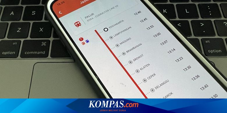 Cara Cek Jadwal KRL Jogja-Solo via Aplikasi KRL Access untuk Libur Akhir Tahun