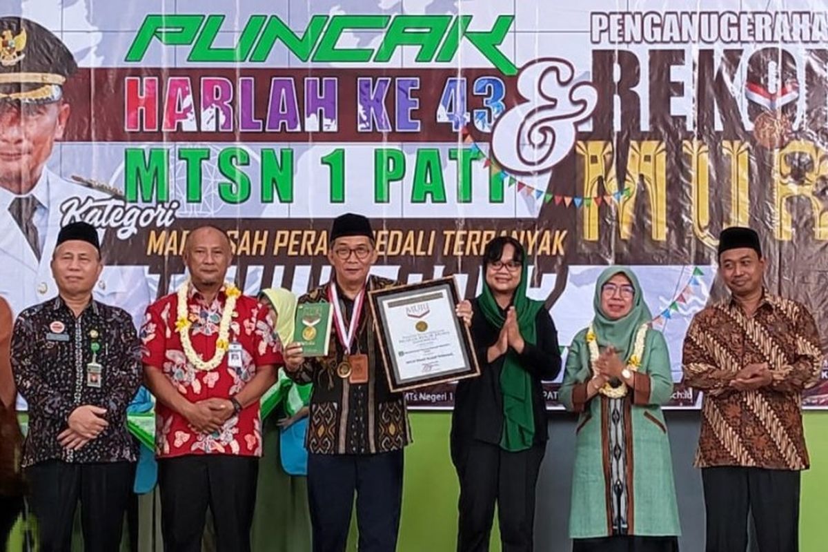 Madrasah Peraih Medali Terbanyak 2022, MTsN 1 Pati Ukir 15.000 Prestasi