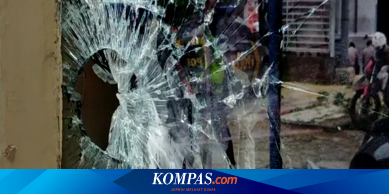 Akibat Kerusuhan Demo di Lampung, Gedung DPRD hingga Pos Polisi Rusak