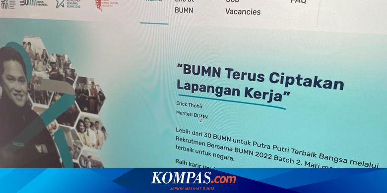 Langkah Tegas Erick, “Blacklist” Peserta Rekrutmen BUMN yang Curang