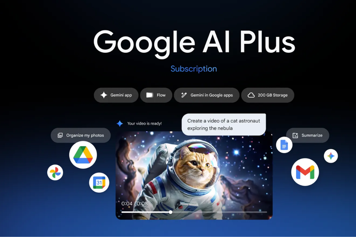 Google Rilis AI Plus di Indonesia, Dapat Veo 3 Fast dan Ruang ...