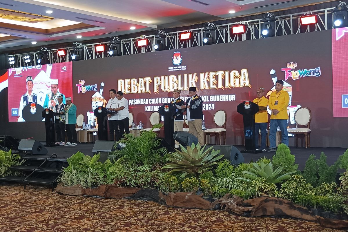 Debat Pilgub Kalteng, Koyem Bertanya Bukti Kinerja ke Agustiar, Edy ...