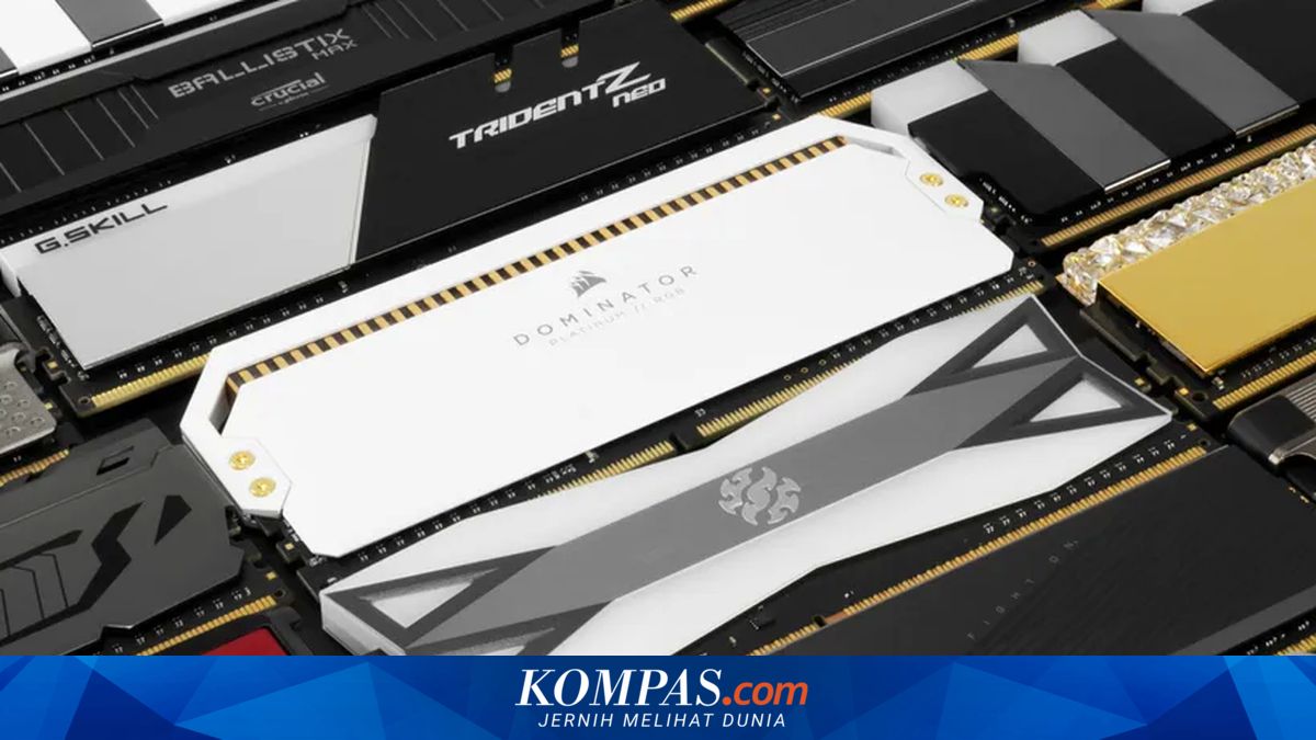 Harga Memori RAM PC Dunia Naik hingga 500 Persen