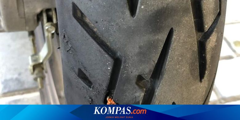 Tambal Ban Motor Tubeless Model Tusuk Masih Bisa Bocor Halus