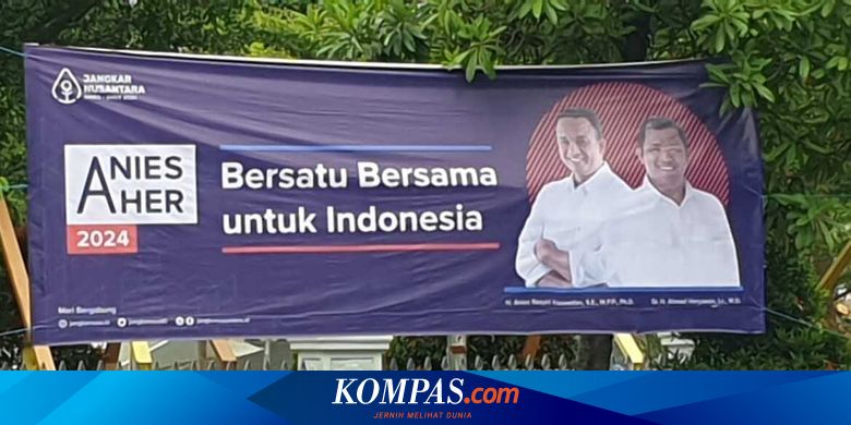 Spanduk "Anies-Aher 2024" Terbentang di Kota Solo, MPD PKS: Senang, tapi Tetap Tunggu Arahan Pusat
