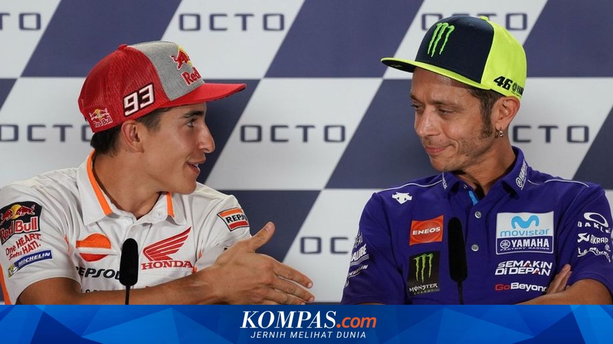 Marc Marquez atau Valentino Rossi, Akhiri Debat Siapa GOAT MotoGP?