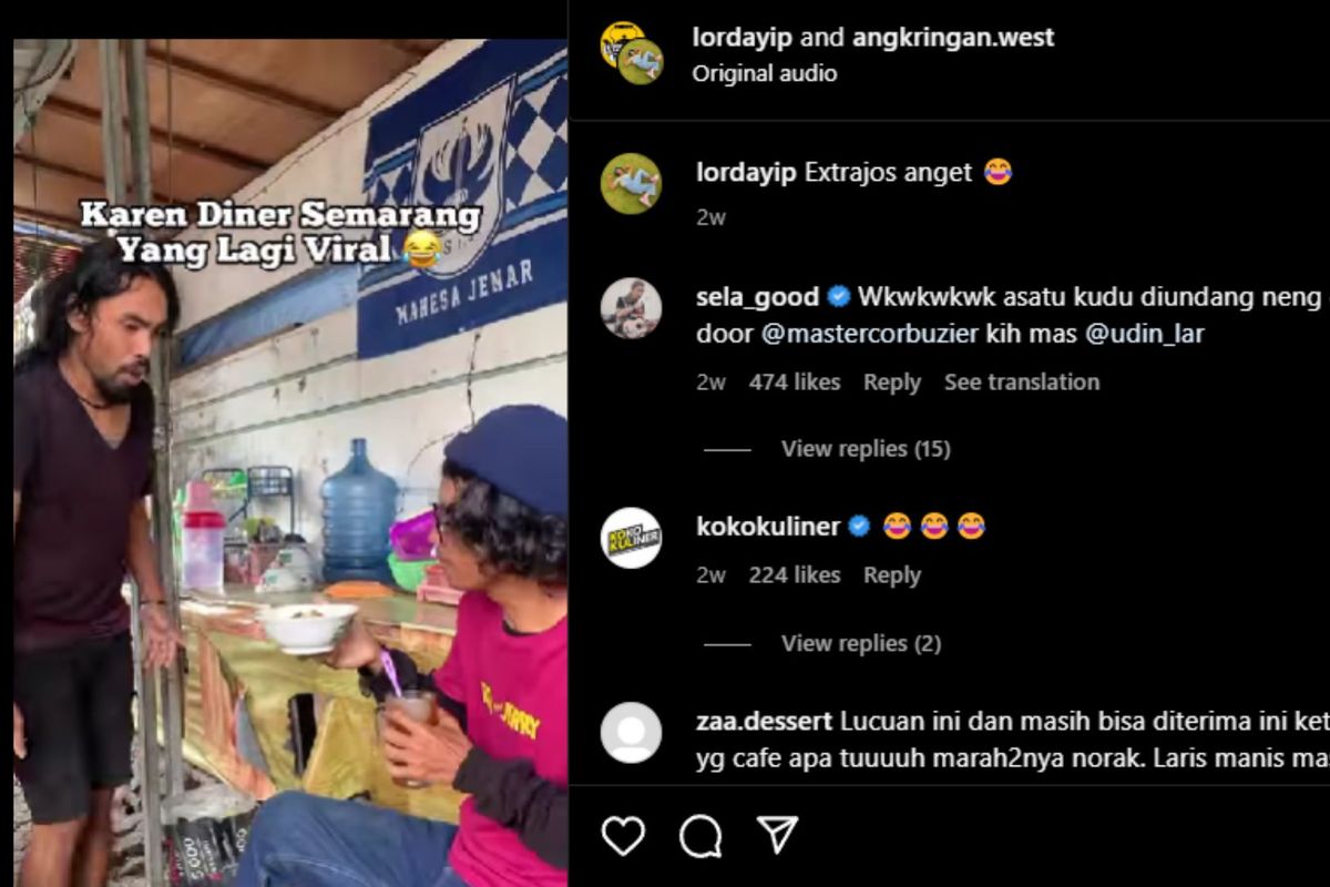 Mengenal Angkringan West, Karen's Diner-nya Semarang