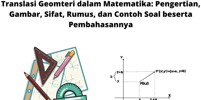 Translasi Geomteri dalam Matematika: Pengertian, Gambar, Sifat, Rumus ...
