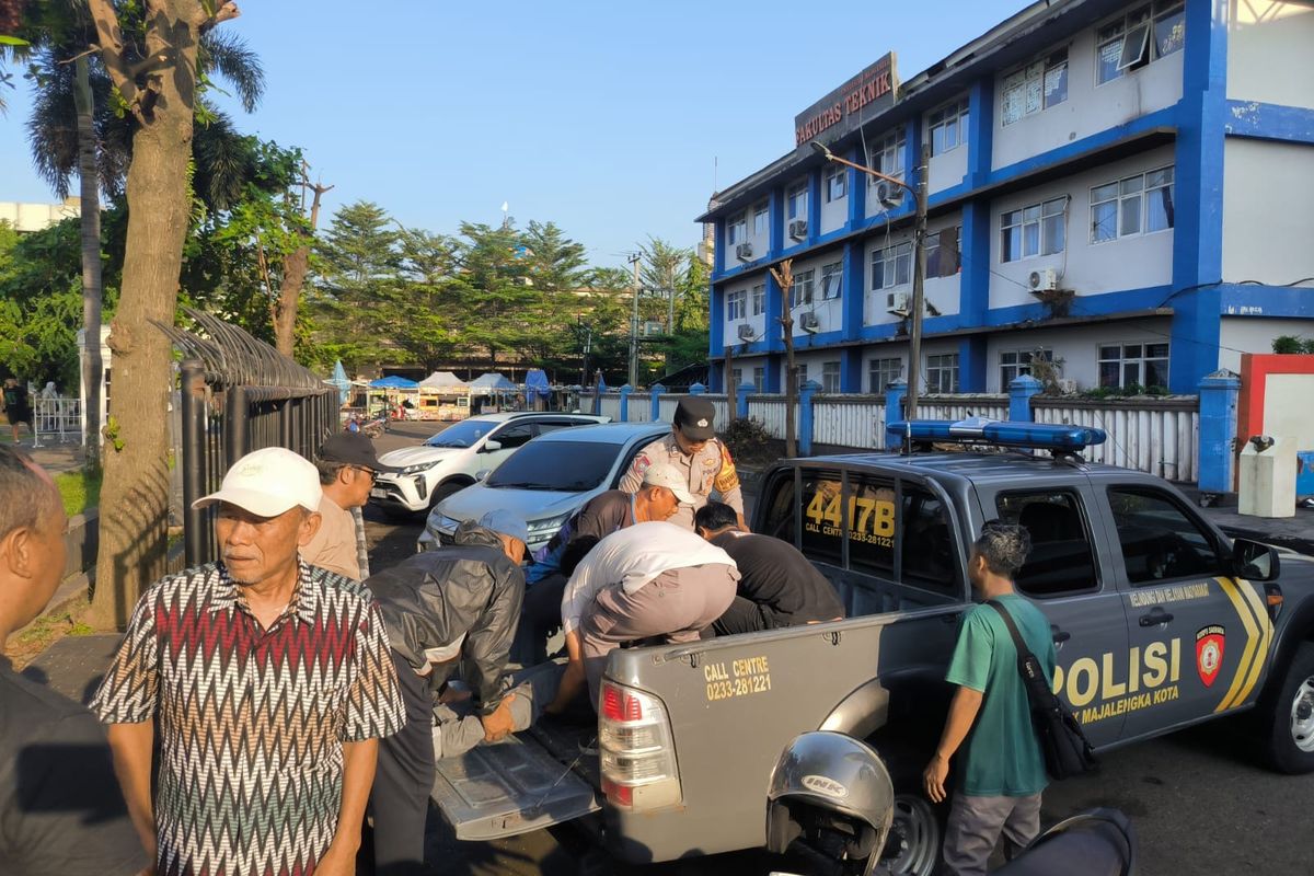 Warga di GGM Majalengka Heboh, Seorang Pria Tiba-tiba Pingsan dan ...