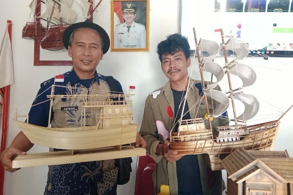 Cerita Kholis, Perajin Perahu Miniatur Asal Indramayu yang Karyanya ...