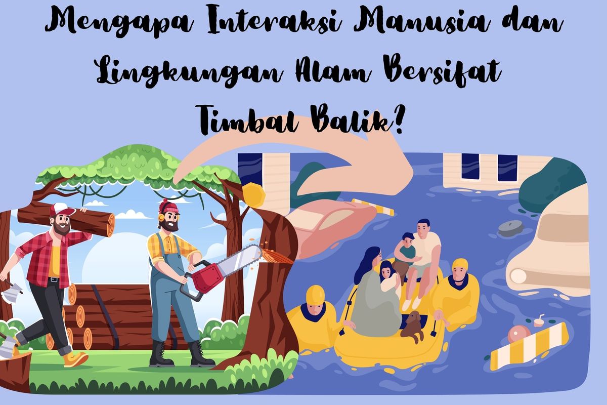 Mengapa Interaksi Manusia dan Lingkungan Alam Bersifat Timbal Balik?