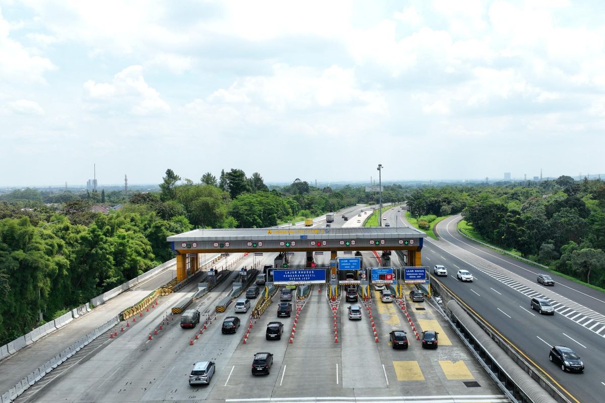 Gerbang Tol Halim Terpadat saat Arus Balik Lebaran 2026