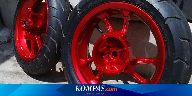 Cat Pelek Motor dengan Warna “Ganjen”