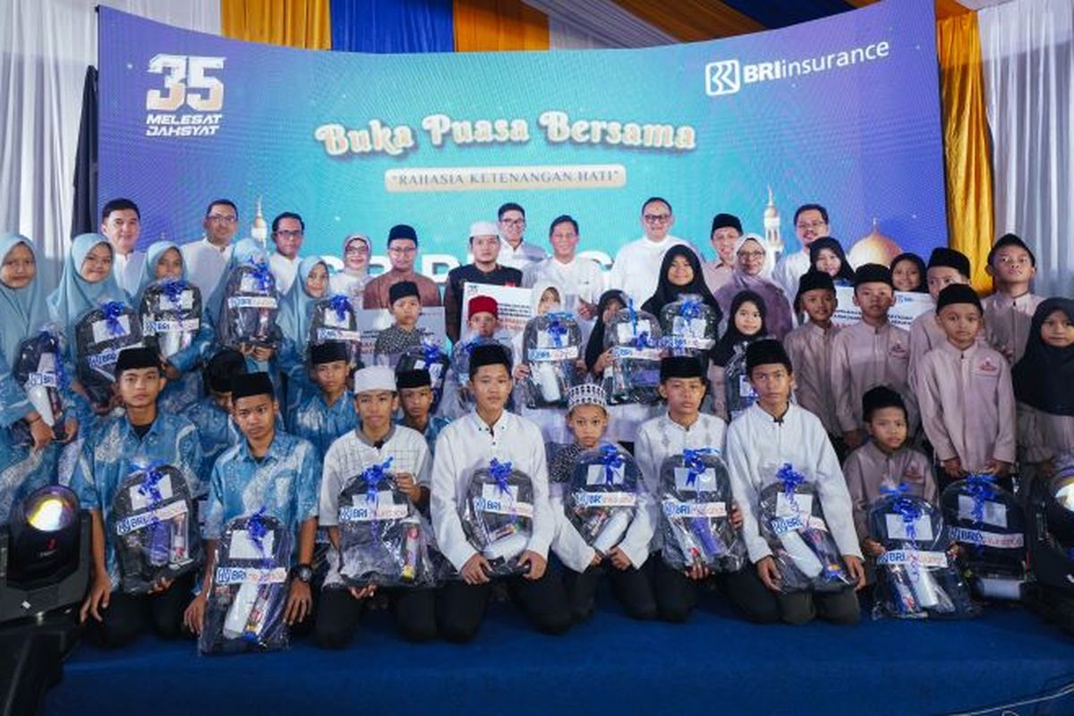 Gelar Buka Puasa Bersama, BRI Insurance Salurkan Bantuan untuk Anak ...