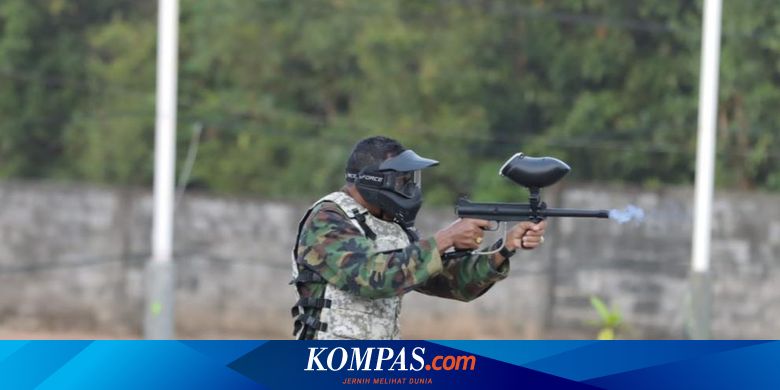 Serunya Bermain Paintball di Belitung, Belajar Atur Strategi