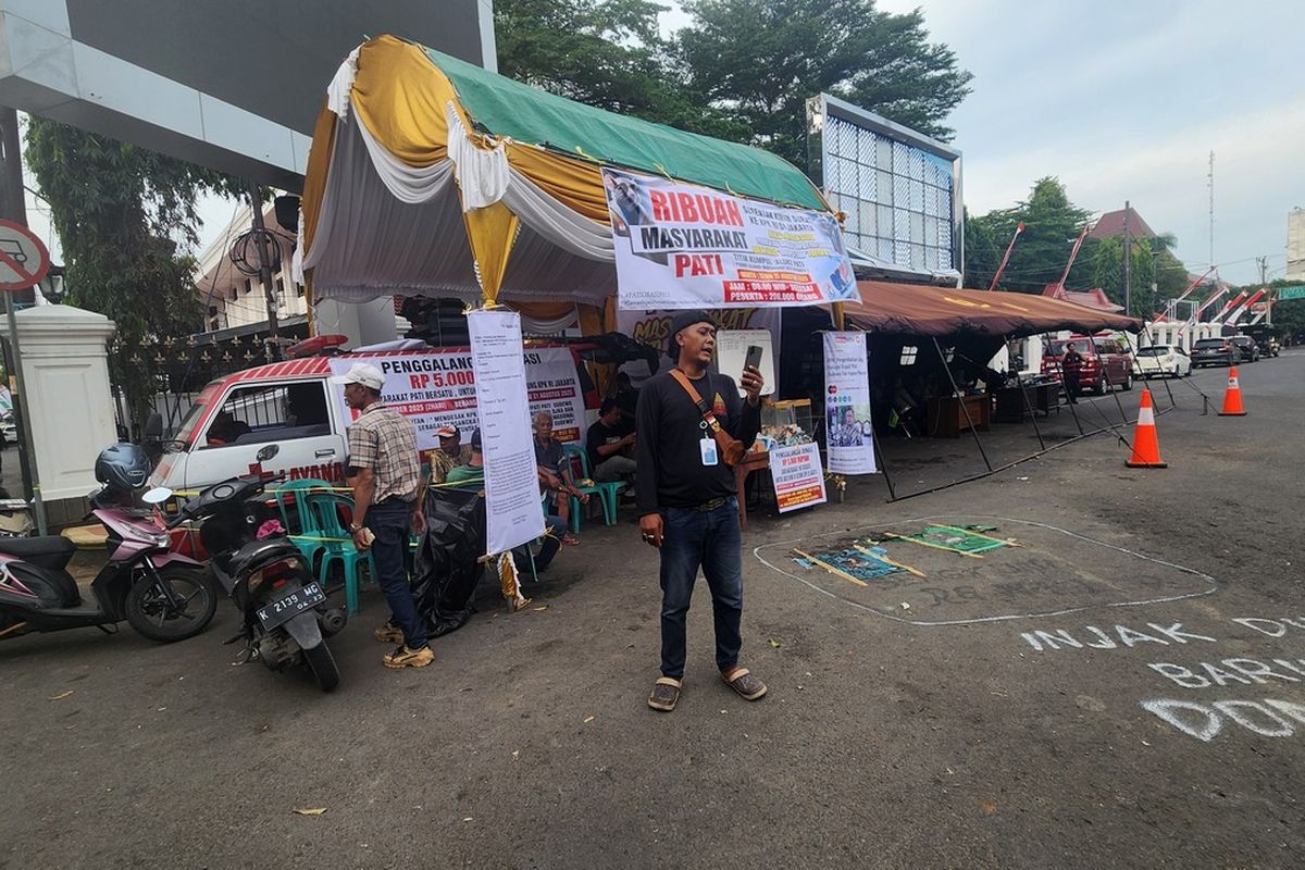 Demo 25 Agustus di Pati Batal, Warga Pilih Kirim Surat ke KPK, Muncul Massa Dukung Sudewo