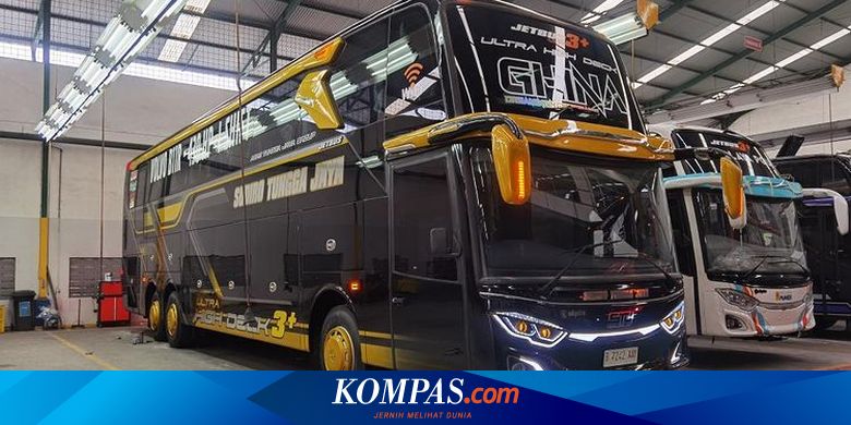 2 Bus Baru PO Sudiro Tungga Jaya Meluncur, Pakai Bodi Ultra High Deck