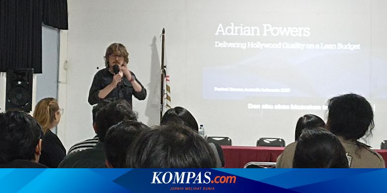 Adrian Powers Bagikan 10 Tips Produksi Film Berkualitas Hollywood bagi Sineas Jogja