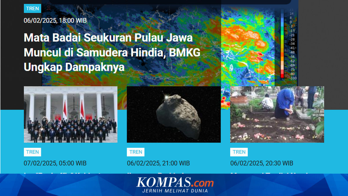 [POPULER TREN] Kemunculan Mata Badai Seukuran Pulau Jawa | Warganet ...