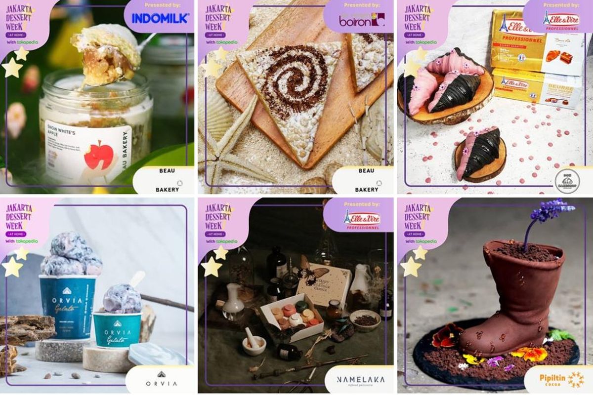 Jakarta Dessert Week 2020 Digelar Online, Jajan Dessert Pilihan di ...