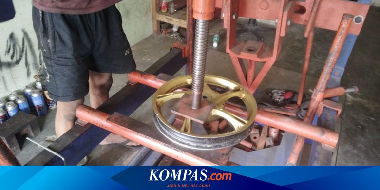 Harga Press Pelek Motor yang Peang