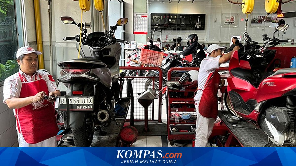 Rupiah Melemah, Biaya Servis Motor Honda di Bengkel Resmi Naik?