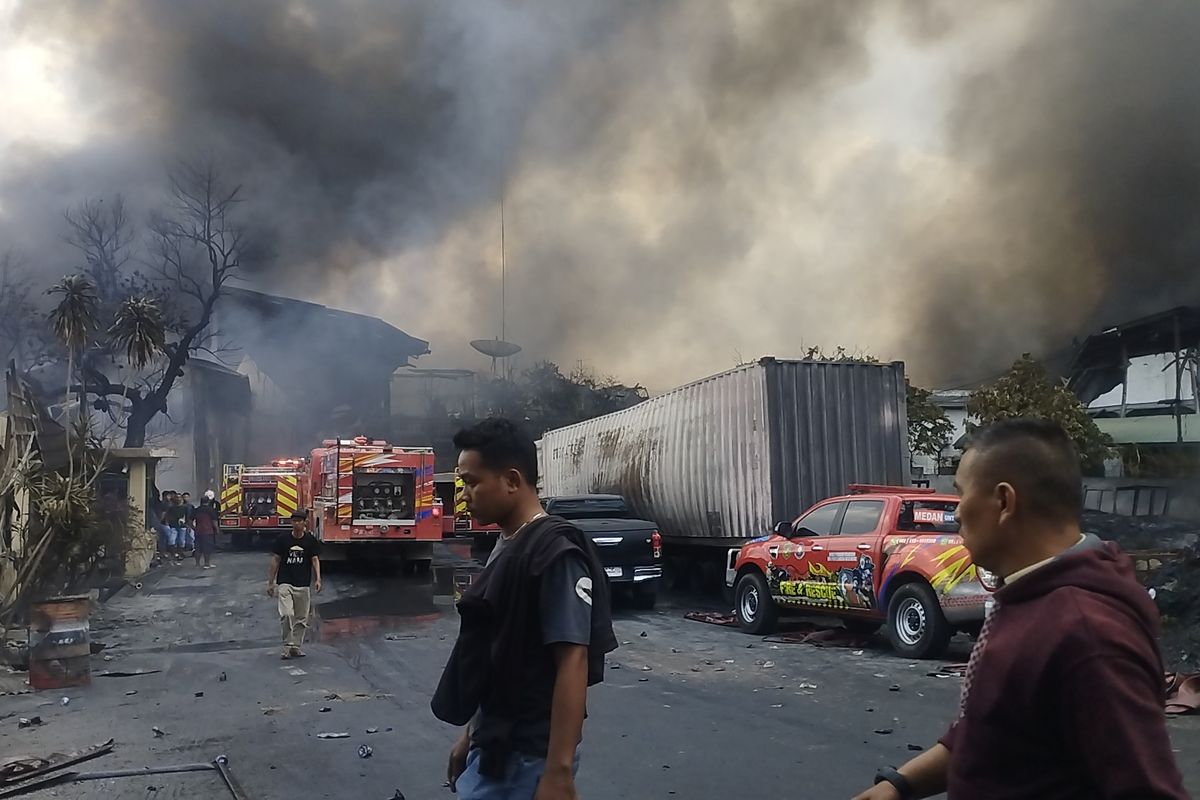 Pabrik Sandal Swallow Terbakar, Perusahaan Bantah soal Korban Jiwa 35 Orang
