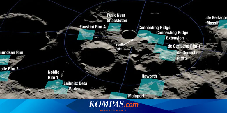 Bersiap ke Bulan, NASA Umumkan Tempat Pendaratan Misi Artemis